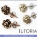 Button Ring Tutorial Button Jewelry Tutorial Button Pattern