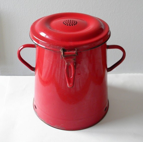 Vintage Enamel Containers at Jacqueline Sadler blog