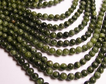 Olive green stone | Etsy