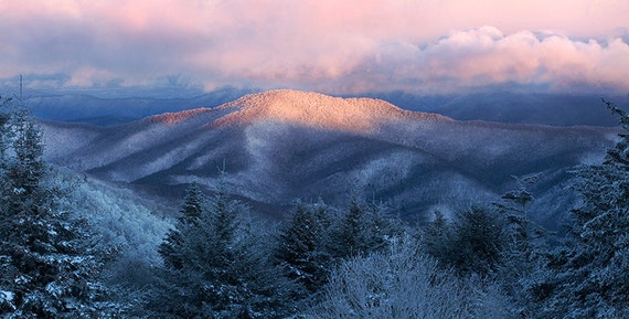 Appalachian Winter Sunrise Landscape Photography by LightOfTheWild