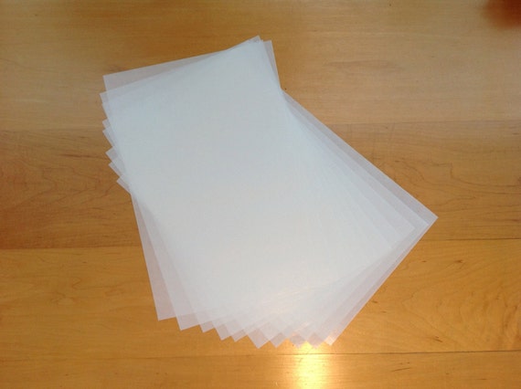 10 A4 Sheets of top quality INTERLEAVE / INTERLEAF SILICONE
