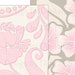 Pink Floral digital paper Pink digital by DigitalCSPrintables