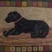 Rug Hooking PATTERN Burnie the Labrador 24 x 32