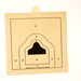 Vintage Rifle Shooting Target c.1940s 12 inches