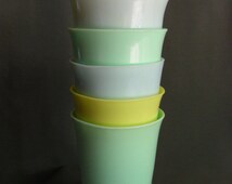 Popular items for vintage plastic cups on Etsy