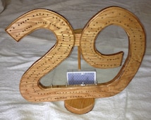Popular items for 29 cribbage board on Etsy