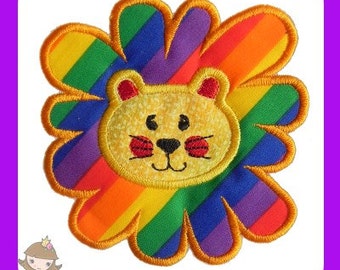 Lion applique | Etsy