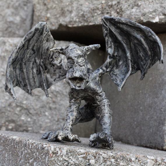 Items similar to Desktop Gargoyle / Grotesque Monster Foils Custom Made ...
