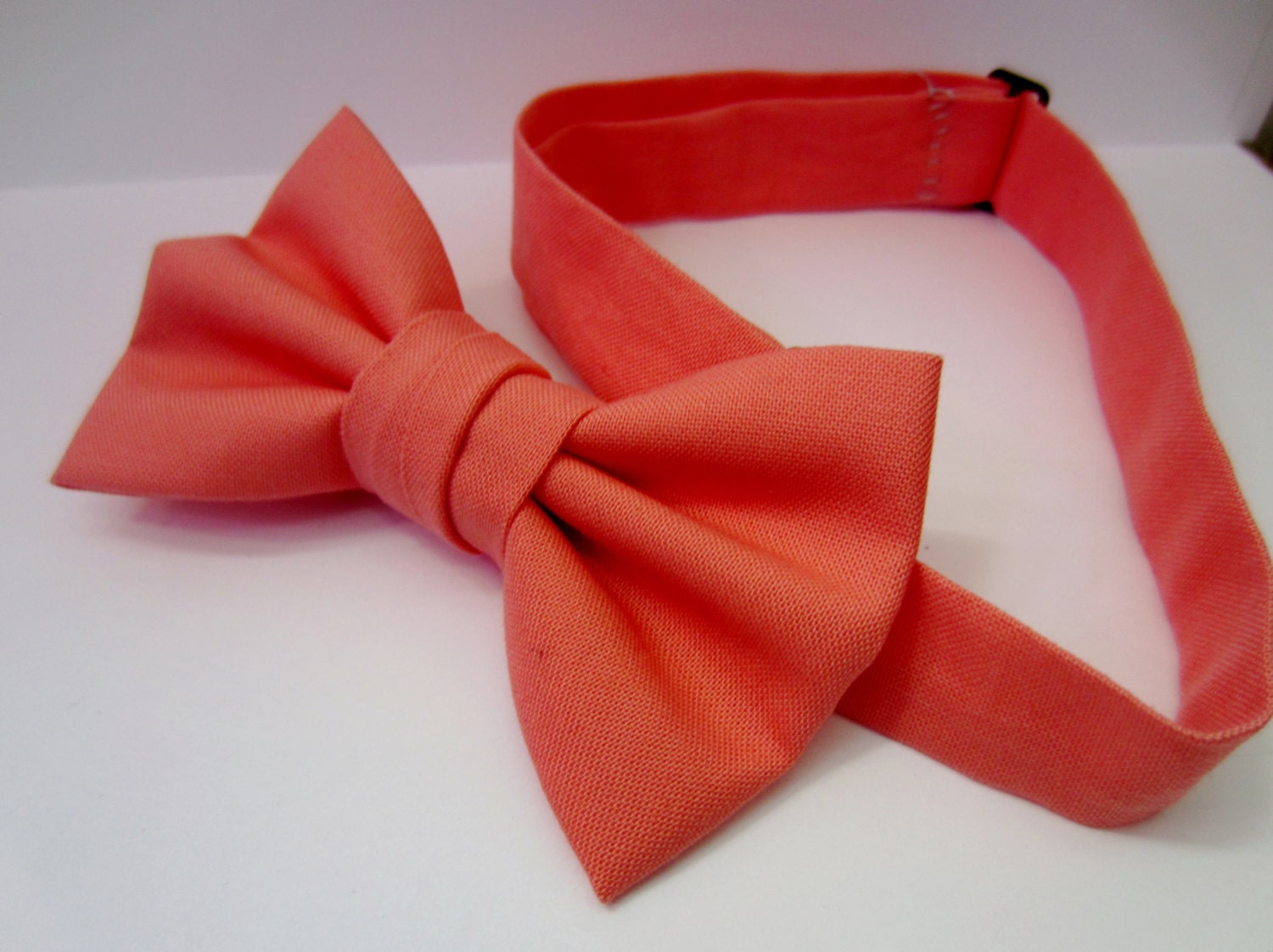 Coral Reef Cotton Boys Bow Tie Free Shipping Coral Reef