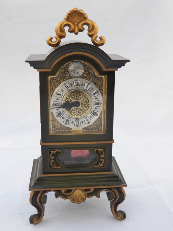 Schmid Schlenker Clock Miniature Mantle Pendulum German