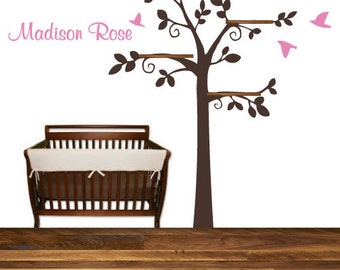 Shelf tree decal | Etsy