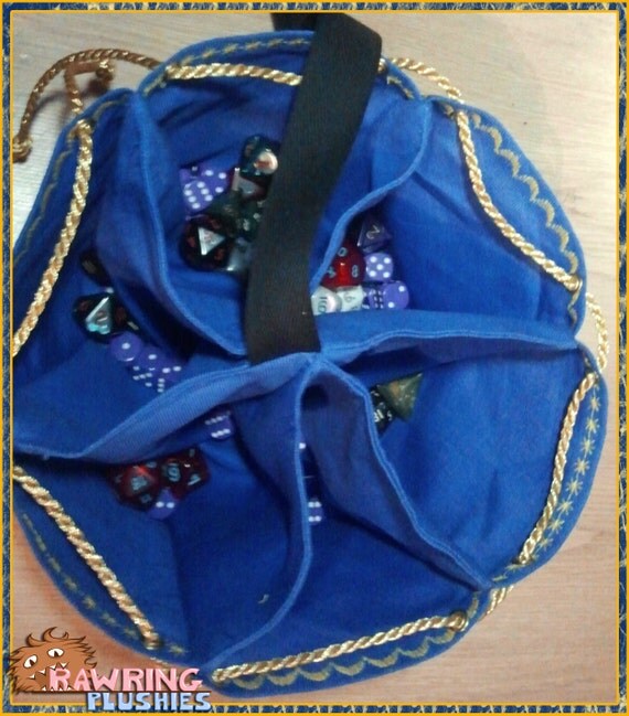 Hex-a-Pouch : A compartmentalized pouch for all by RawringCrafts