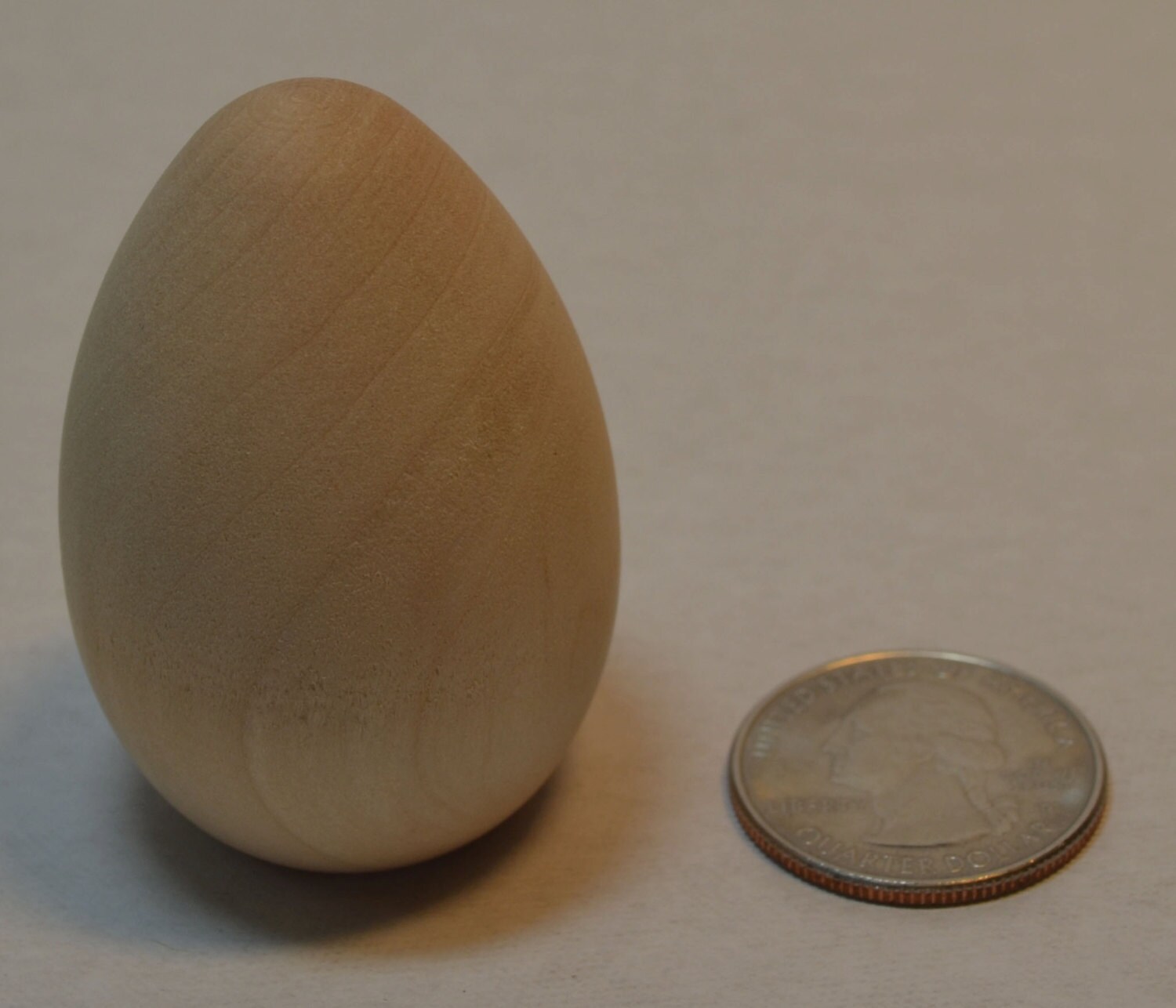 2 Wood Egg Set of 12 Unfinished Wooden Eggs Dozen