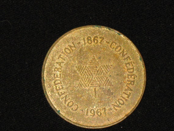 Canada Confederation Coin 1867 1967