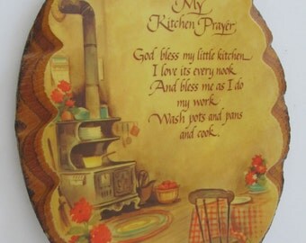 My kitchen prayer | Etsy