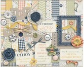 Digital Scrapbooking Kits Digital Stamps & by PixelGypsy on Etsy