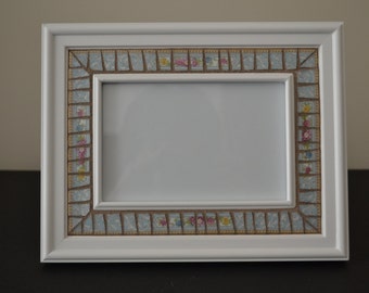 Mosaic picture frame | Etsy