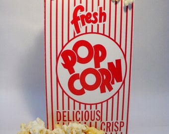 Printable DIY Personalized Circus Carnival Popcorn Theme