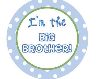 Popular items for im a big brother on Etsy