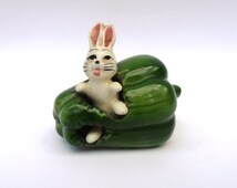 Popular items for rabbit ornament on Etsy