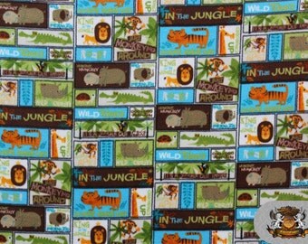 Jungle fabric | Etsy