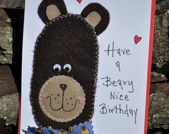 Beary happy birthday | Etsy