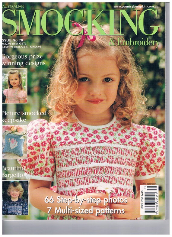 Issue 70 Australian Smocking and Embroidery by SparrowFinds