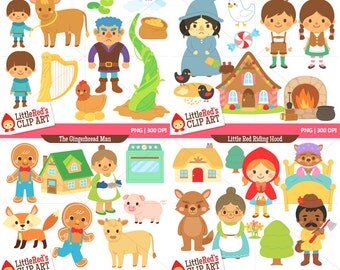 Popular items for fairy tale clipart on Etsy