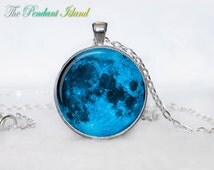 Popular items for blue moon jewelry on Etsy