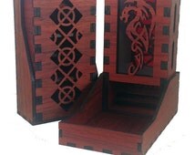 Unique dice towers related items | Etsy