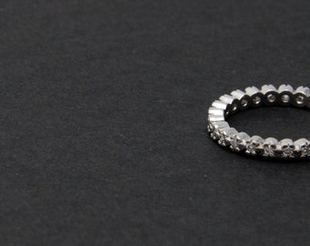 Diamond thumb ring | Etsy