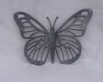 Welcome butterfly Metal Sign Custom metal name sign