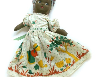 Popular items for black cloth doll on Etsy