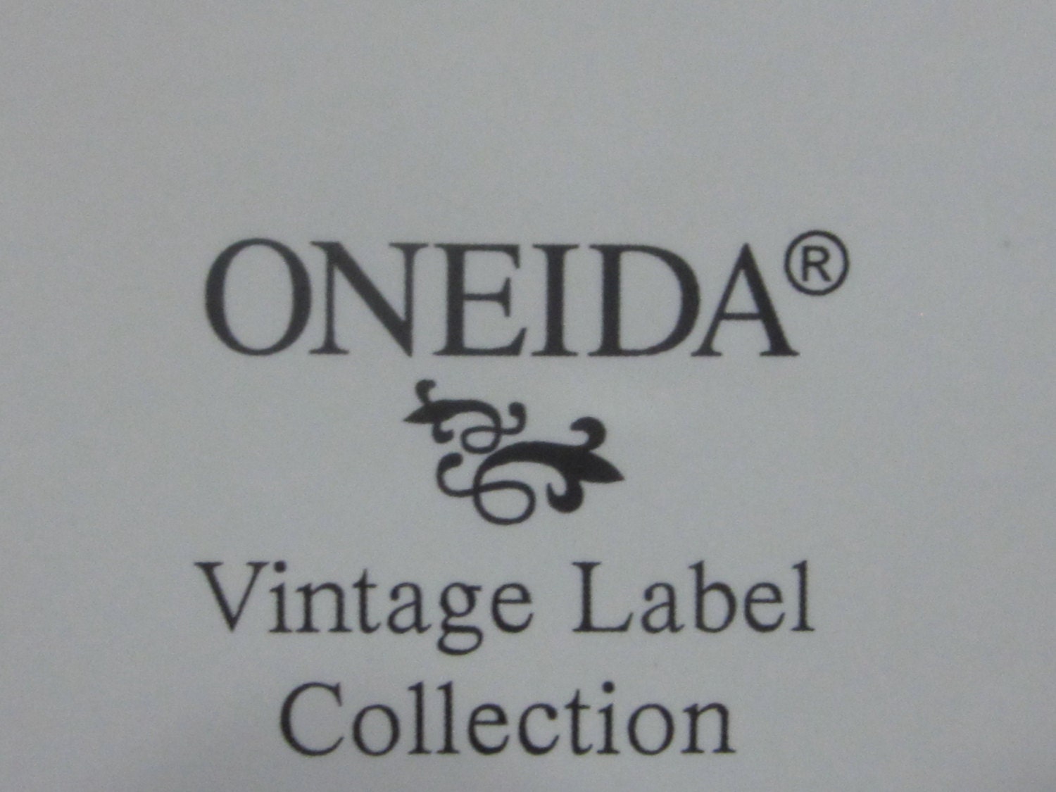 Oneida Vintage Label Collection Ceramic Canister Camellia