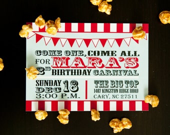 Movie Night Party Invitation Under the Stars Birthday by BonBini