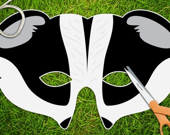 Popular items for badger mask on Etsy