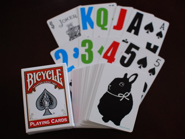 New Rabbit Bunny Playing Cards Premium High Quality by plopsy