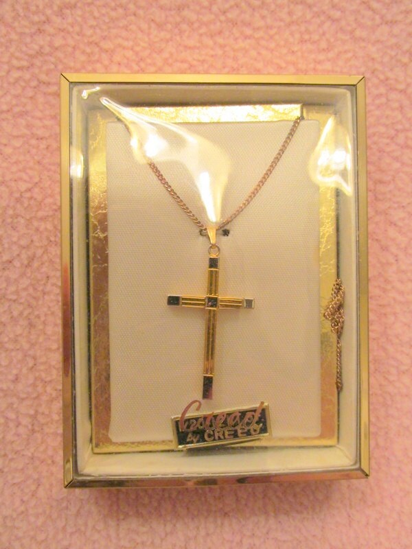 Vintage Creed Cross Necklace in origional box new vintage stock – Haute ...