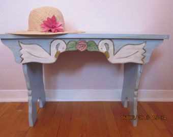 Tea cup shelves benches drop down desk swings. by EugenieWoodcraft