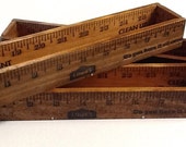 Items similar to Wooden Yardstick Box on Etsy
