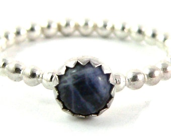 Sodalite ring | Etsy