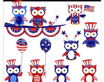 Popular items for 4th of july clip art on Etsy