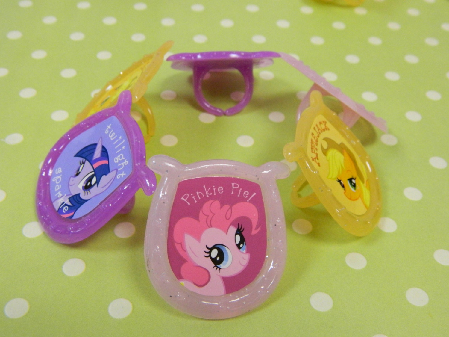 My Little Pony Rings by ChristyMaries83 on Etsy