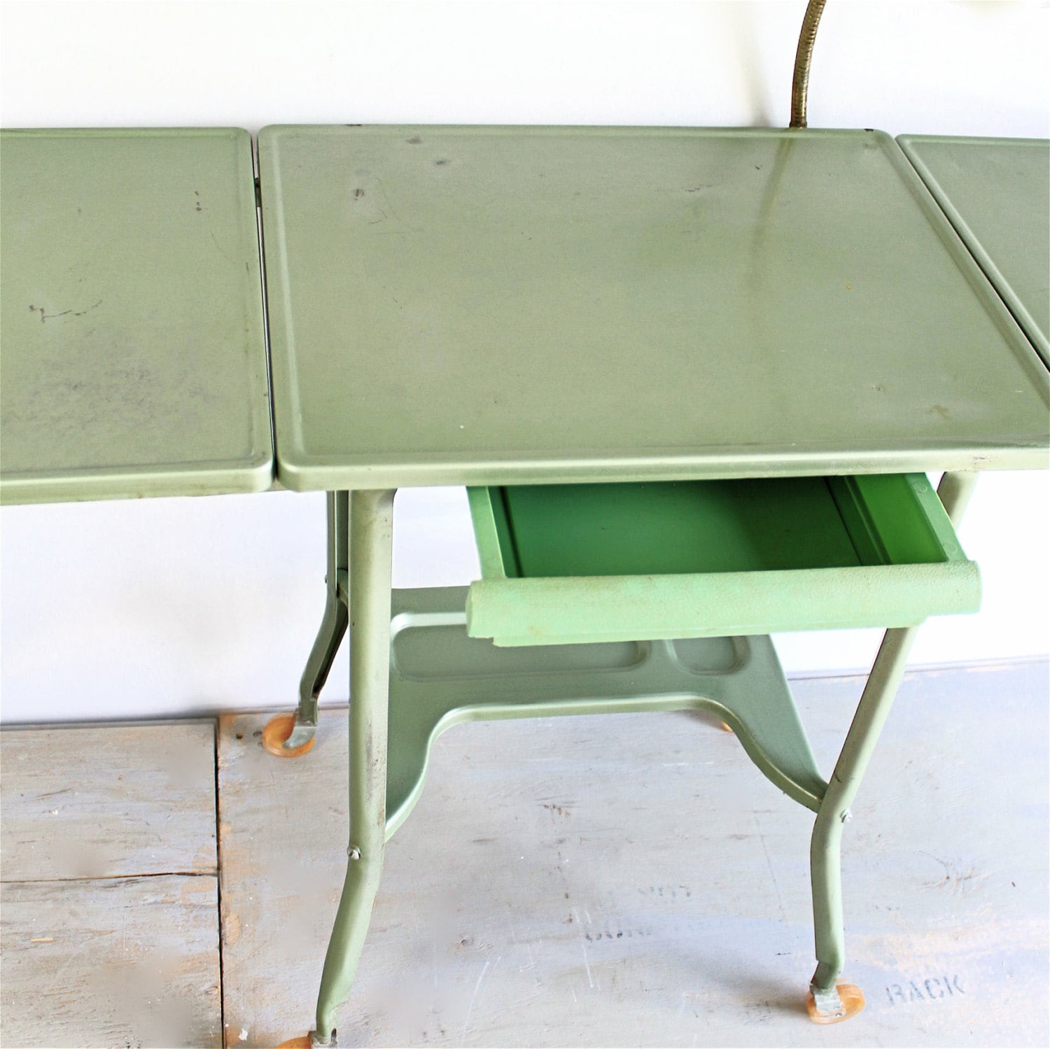 Vintage Typewriter Table w/ Light