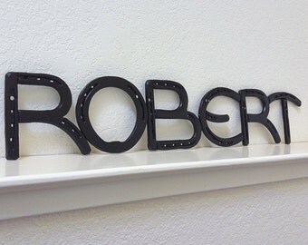 Popular items for metal name sign on Etsy