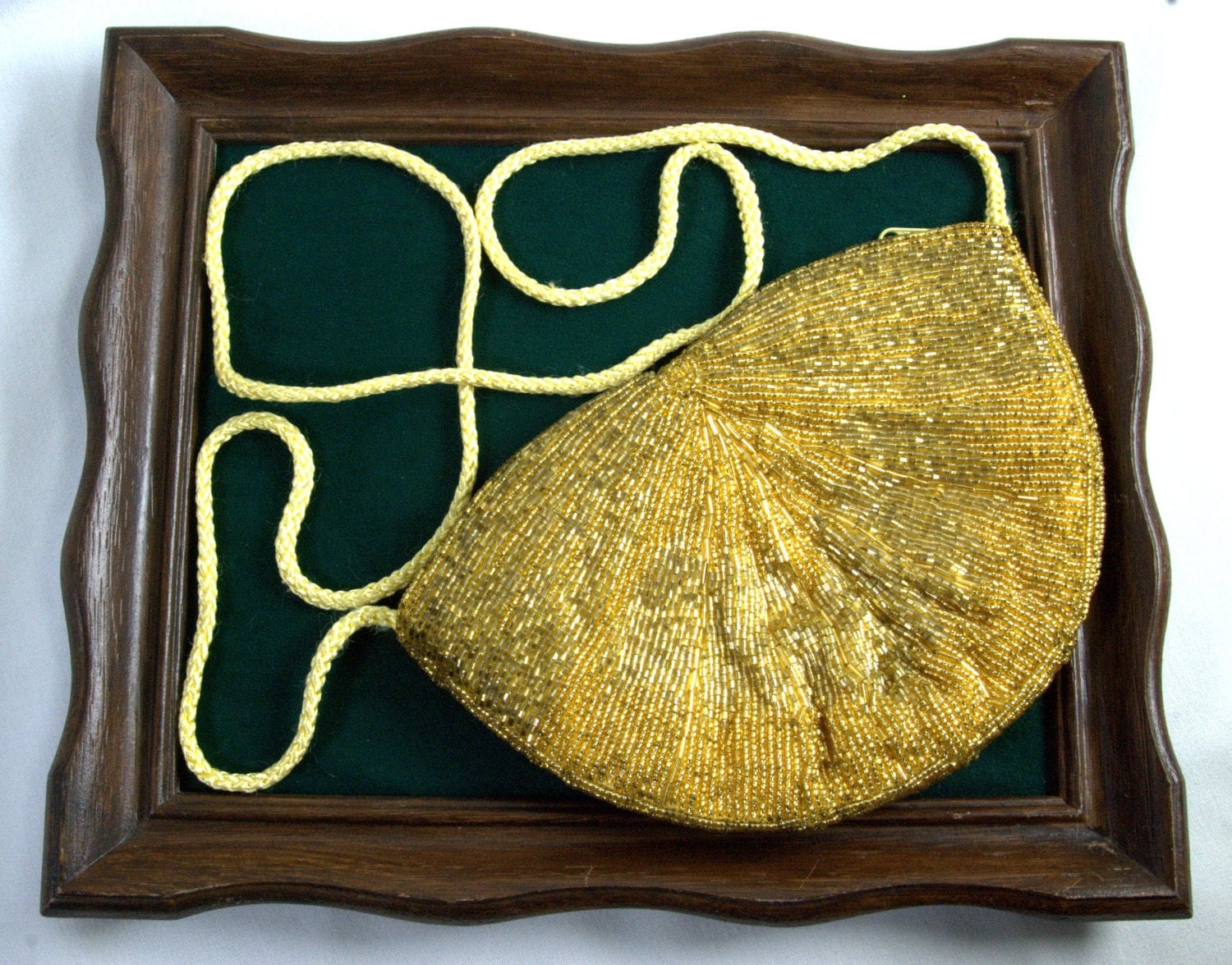 Vintage Gold Beaded Bow Evening Purse Small Bag Clutch – Haute Juice