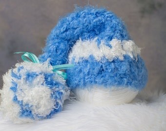 Popular items for blue stocking on Etsy