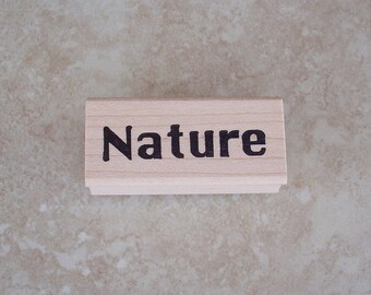 Nature word art | Etsy