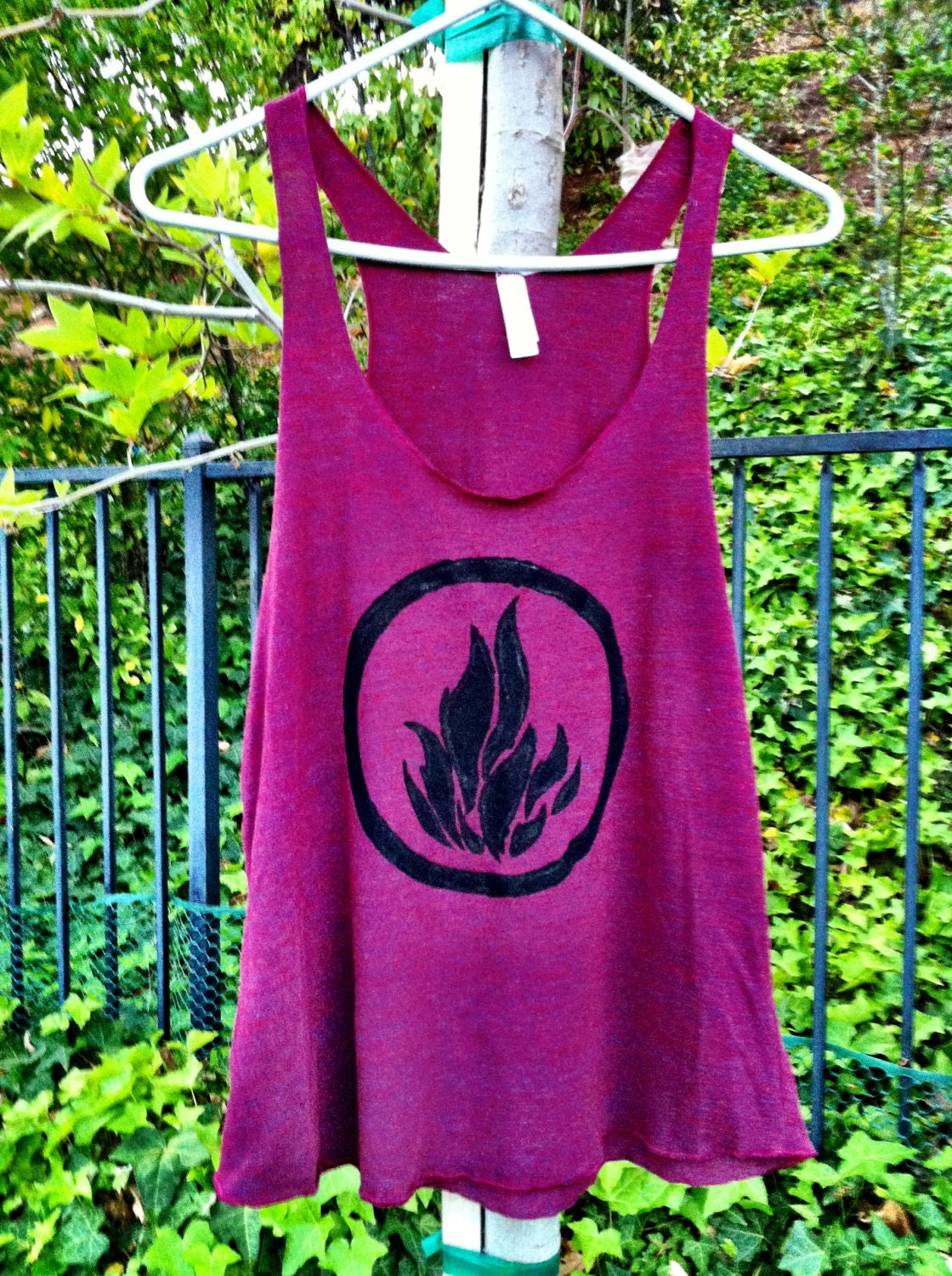 American Apparel Racerback Tank Dauntless Symbol Divergent