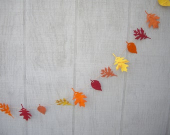 Autumn bunting | Etsy